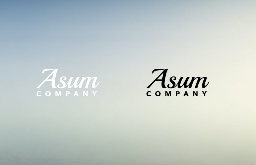 Asum Company – 낚시 업체 로고 – 아이스크림 디자인 스튜디오